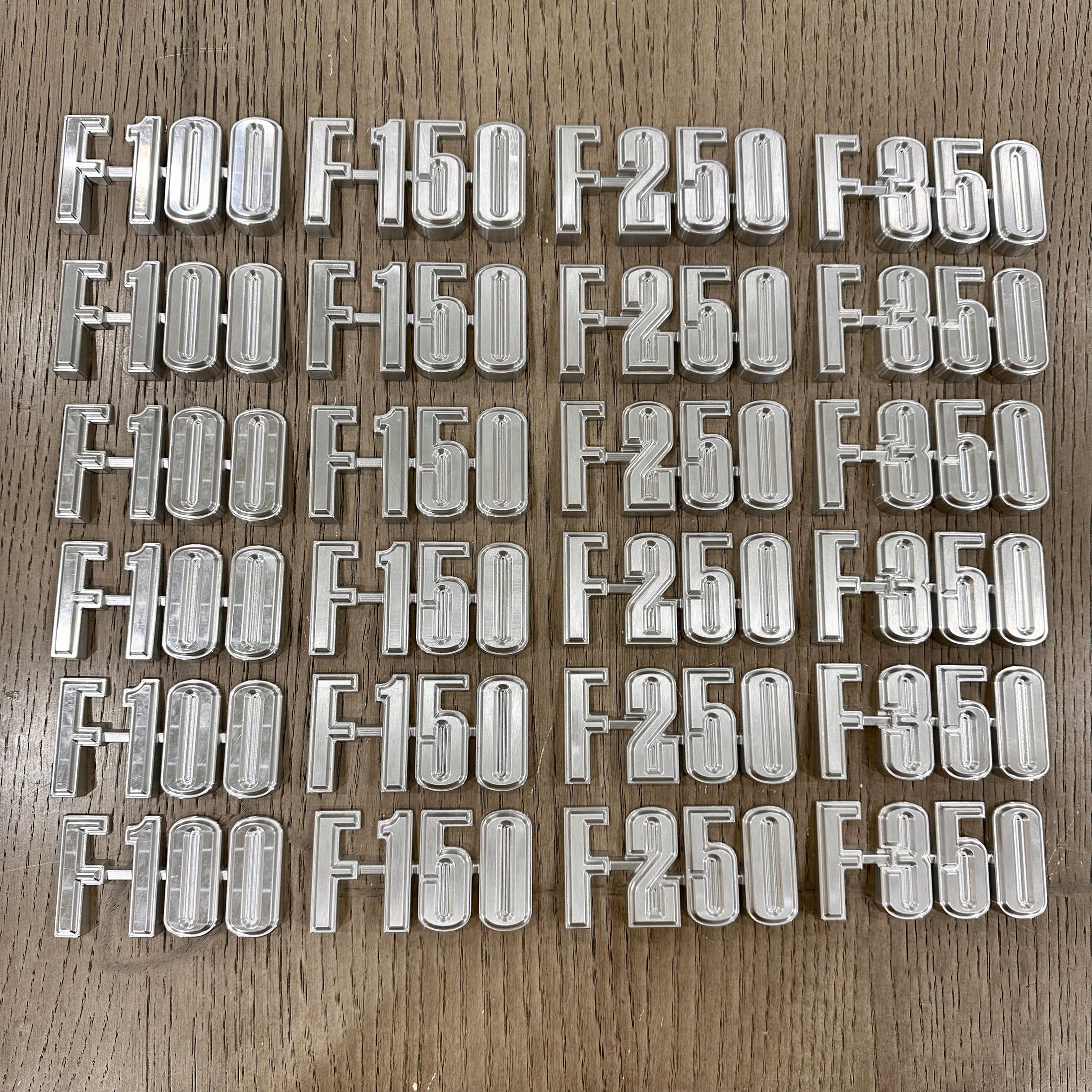 1973/77 F-Series Billet Fender Emblem - F100, F150, F250, & F350 ...